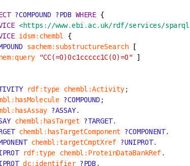 IDSM - Integrated Database of Small Molecules
